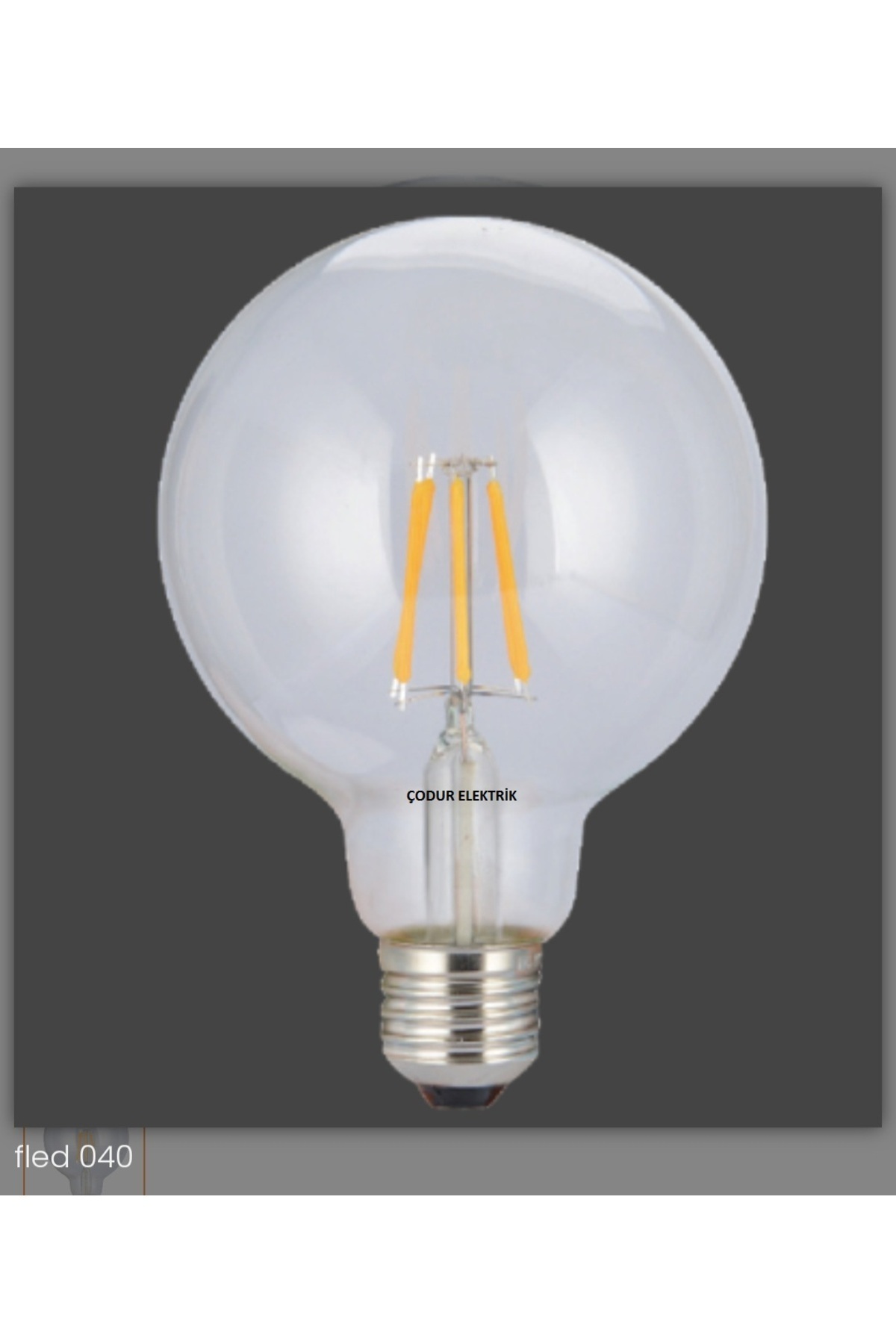 Osaka Light 8watt Flemanlı E27 Duylu 2700kelvin Sarı Işık Led Glop ...