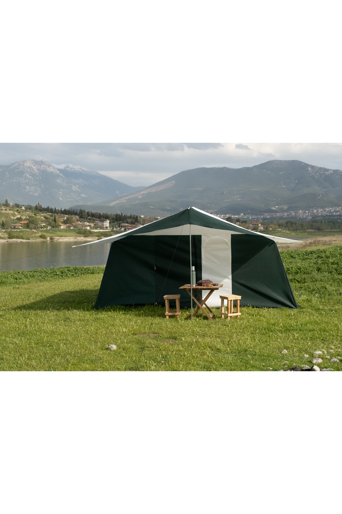 Tunç Çadır İki Oda Bir Salon + Mutfaklı Kamp Çadırı Yeşil Fiyatı ...