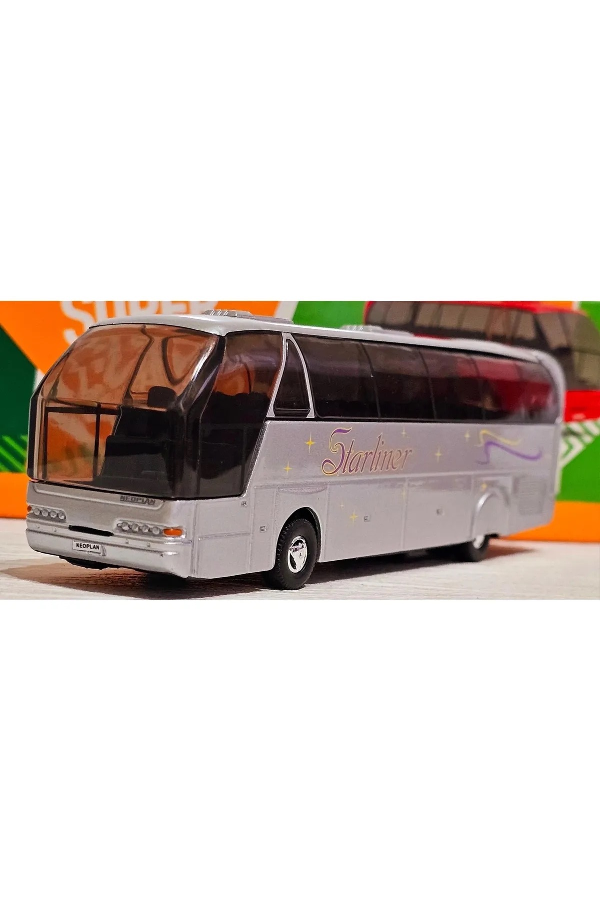 RAMO'S STORE Neoplan Starliner Otobüs Diecast Kolesiyon Metal Model ...
