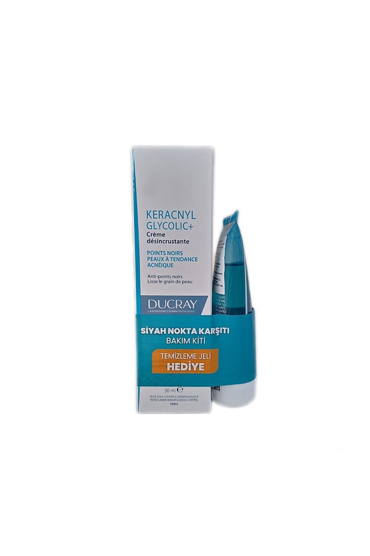 Ducray Keracnyl Glycolic+ Cream 30 ml + Keracnyl Jel 40ml Hediye Fiyatı ...