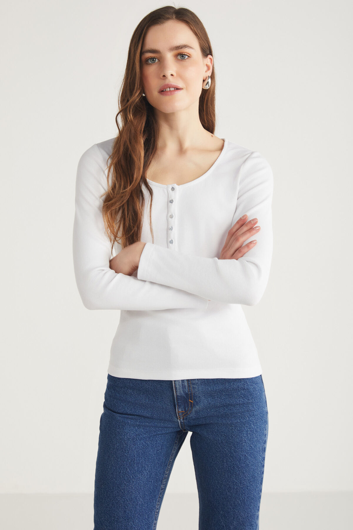 ETHIQUET Zazana Kadın Fitilli Görünümlü Vücudu Tamamen Saran Derin ...