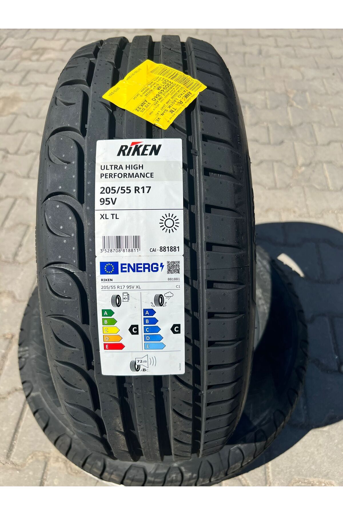 Riken 205/55R17 95V XL ULTRA HİGH PERFORMANCE RİKEN YAZLIK LASTİK 2023 ...