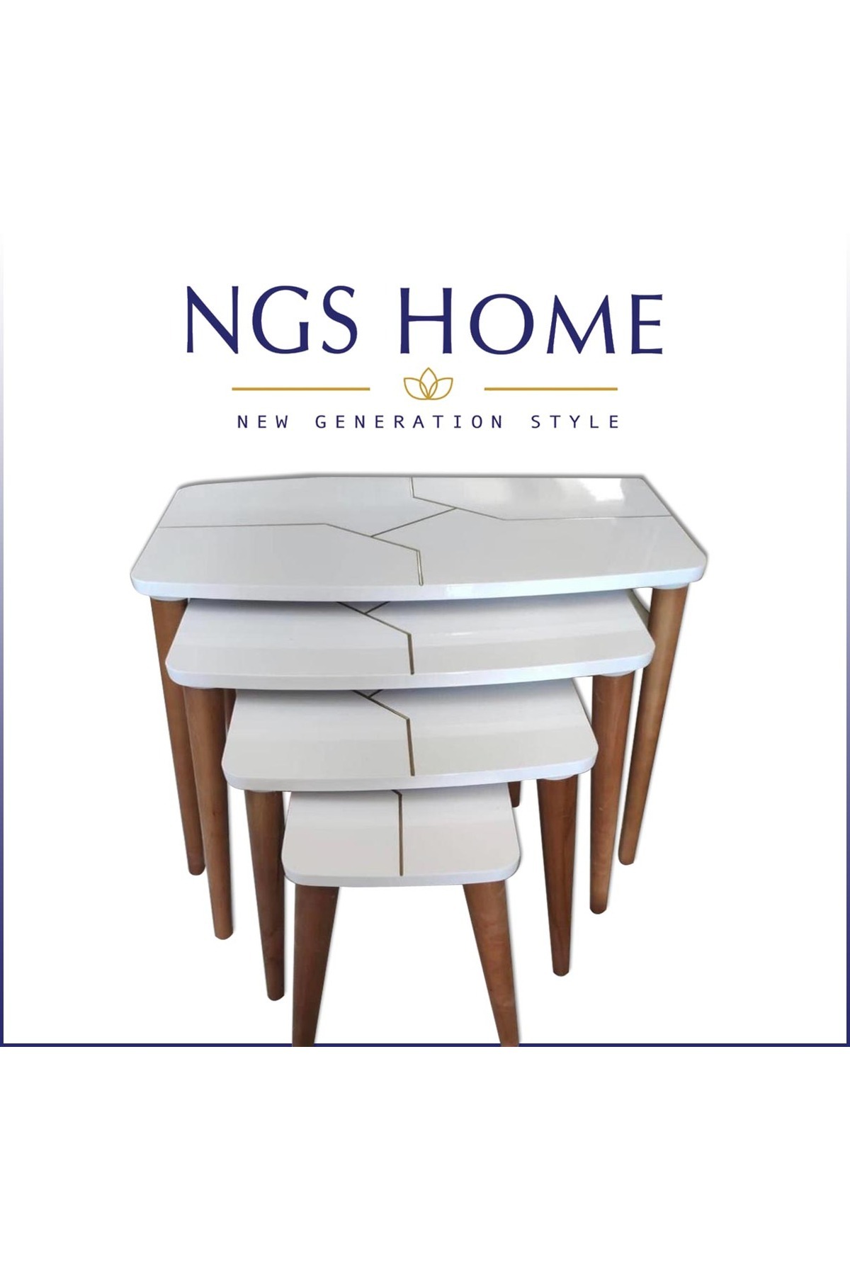 NGS HOME New Generation Style 4LÜ ZİGON SEHPA Fiyatı, Yorumları - Trendyol