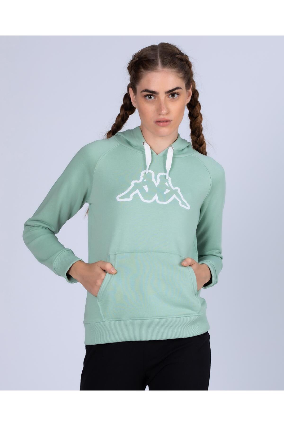 Kappa Logo Belle Slim Kadın Yeşil Slim Fit Hoodie Fiyatı, Yorumları ...