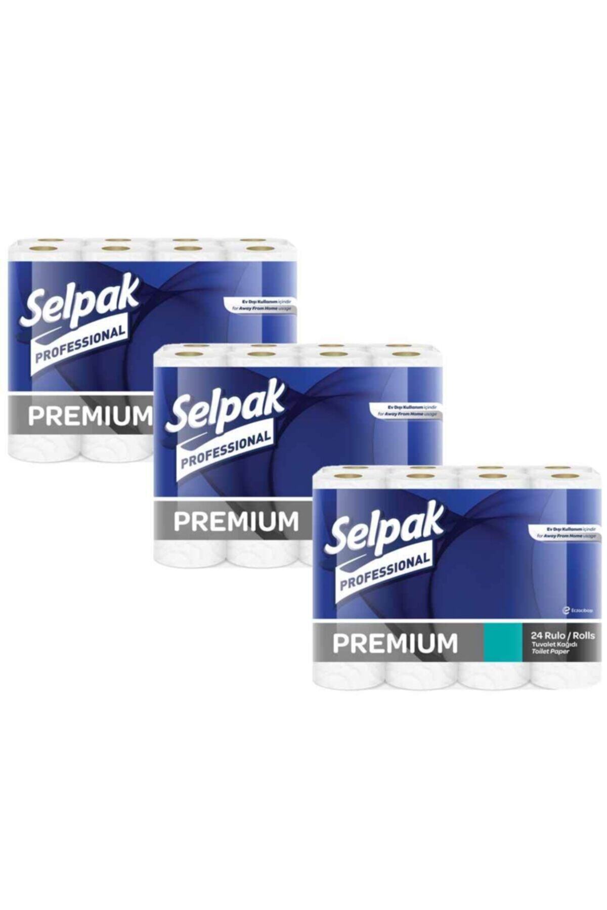 Selpak Professional Premium Tuvalet Kağıdı 3 X 24 Rulo Fiyatı ...