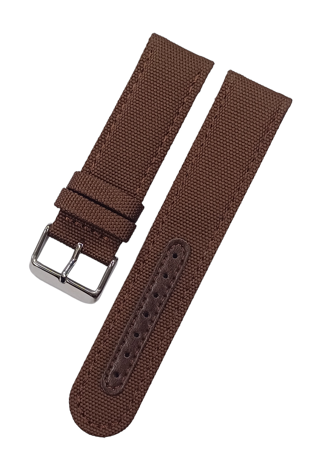 SAATKORDONCUSU Uyumlu 5 Automatic Sports 22mm Kahve Nato Saat Kordonu ...