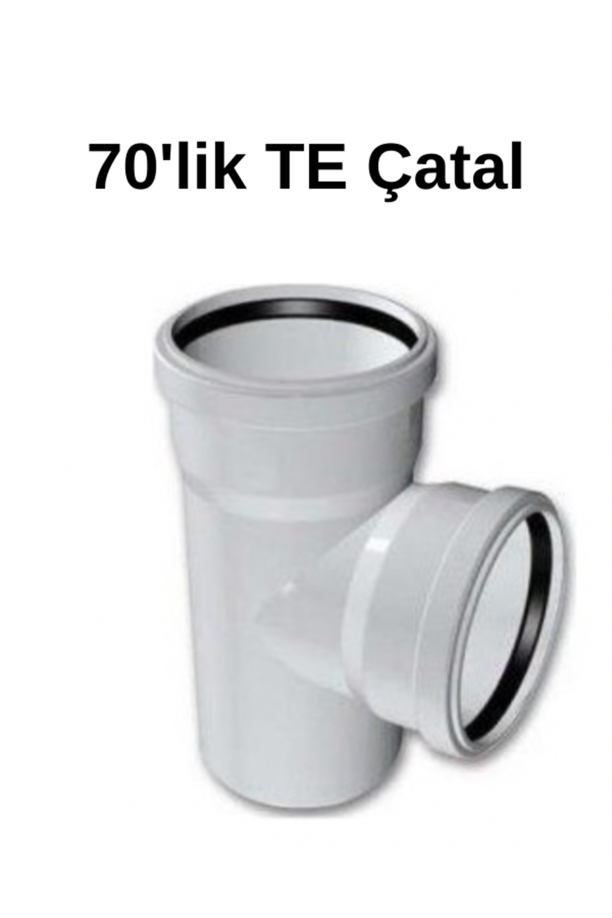 Özeniş 70'lik TE Çatal Pvc Pimaş Boru (Kalınlığı 3.2) Atık Su Dublex ...