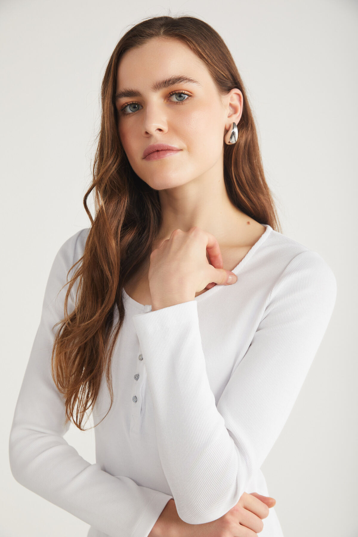 ETHIQUET Zazana Kadın Fitilli Görünümlü Vücudu Tamamen Saran Derin ...