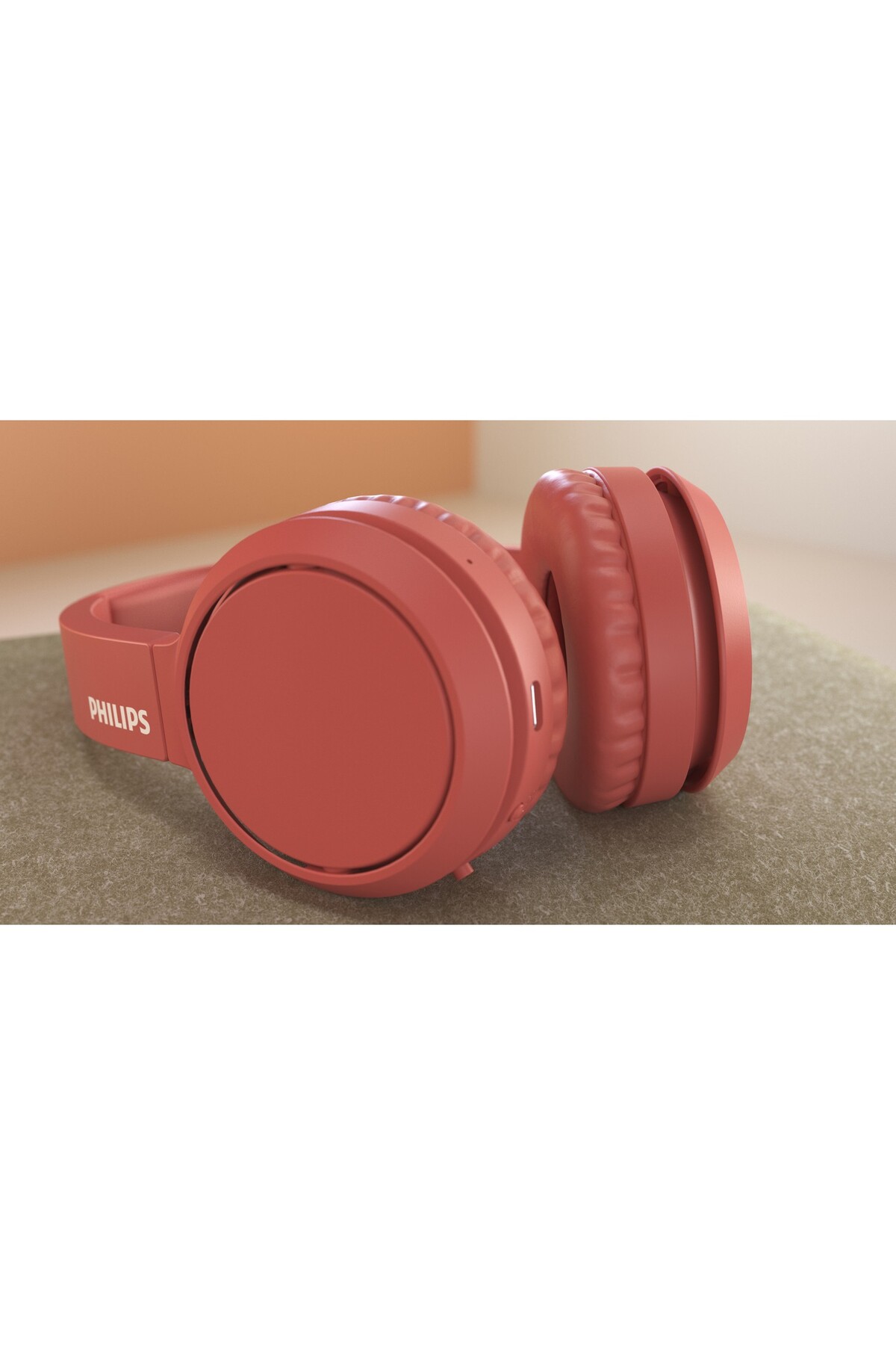 Philips Tah4205rd Kablosuz Kulak Üstü Kulaklık (mikrofonlu) Kırmızı - 29 Saat - Fiyatı, Yorumları