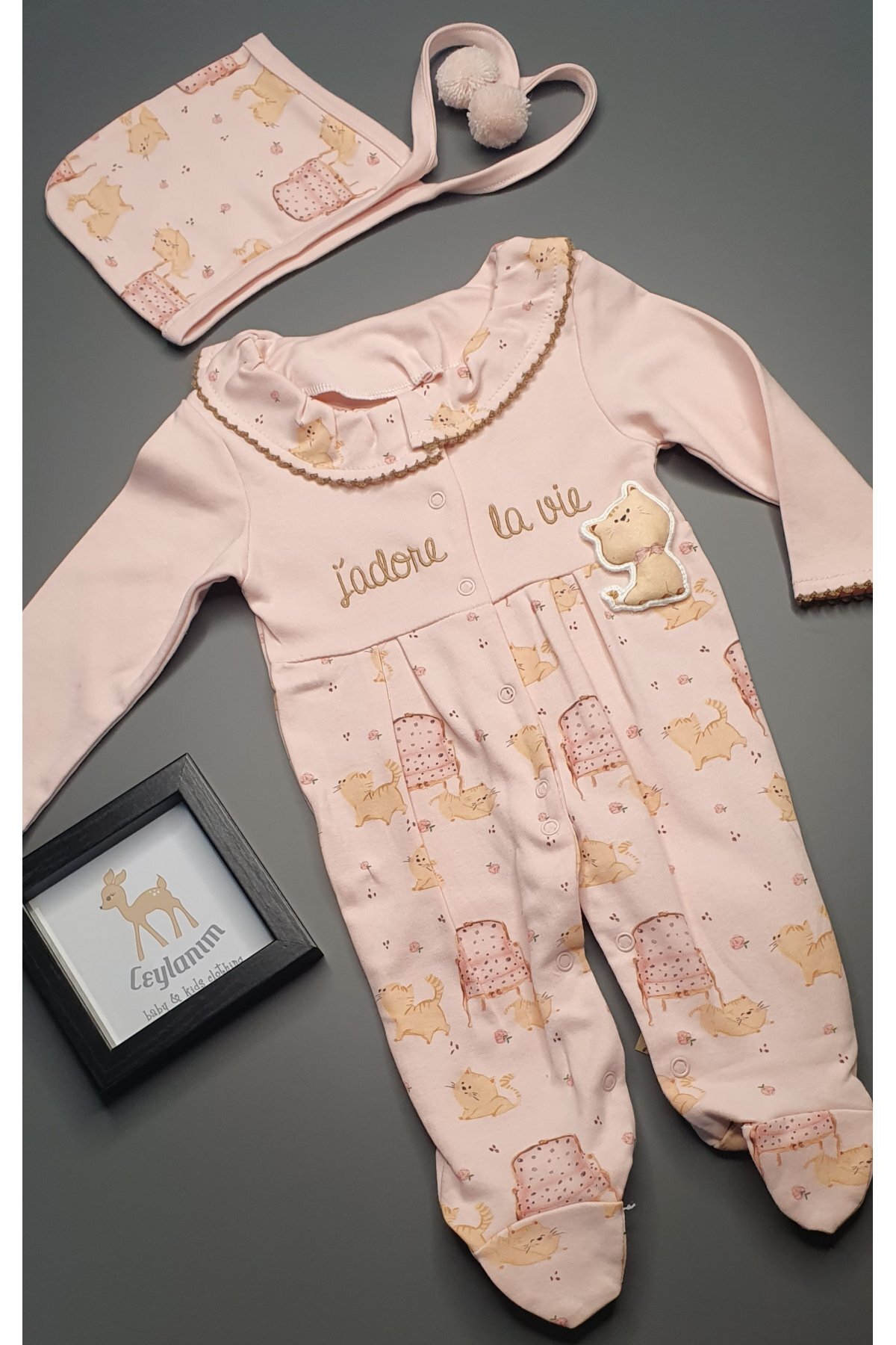 Ceylanım Baby Kids Pookie Kedicik Tulum - Fiyatı, Yorumları