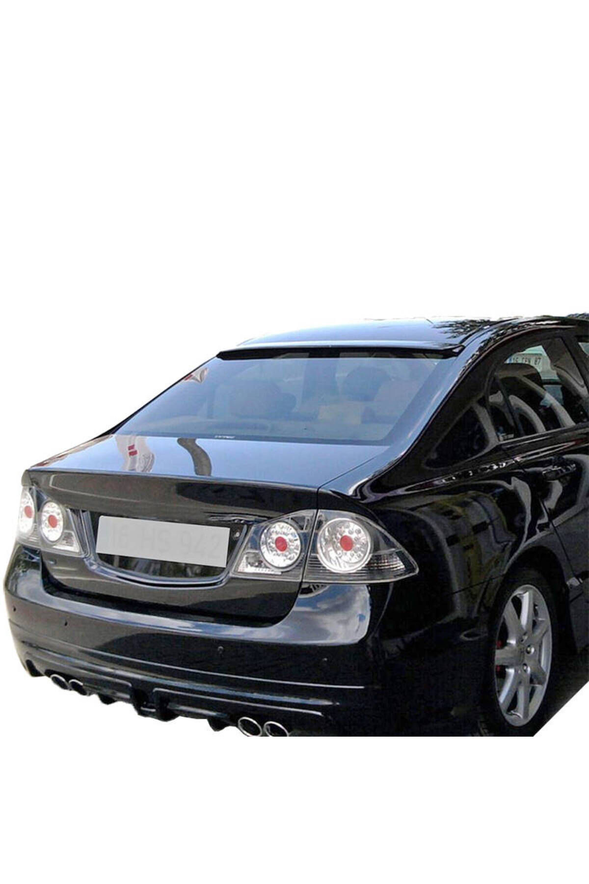 Genel Markalar Honda Civic Fd6 2006 - 2011 Cam Üstü Spoiler Plastik ...