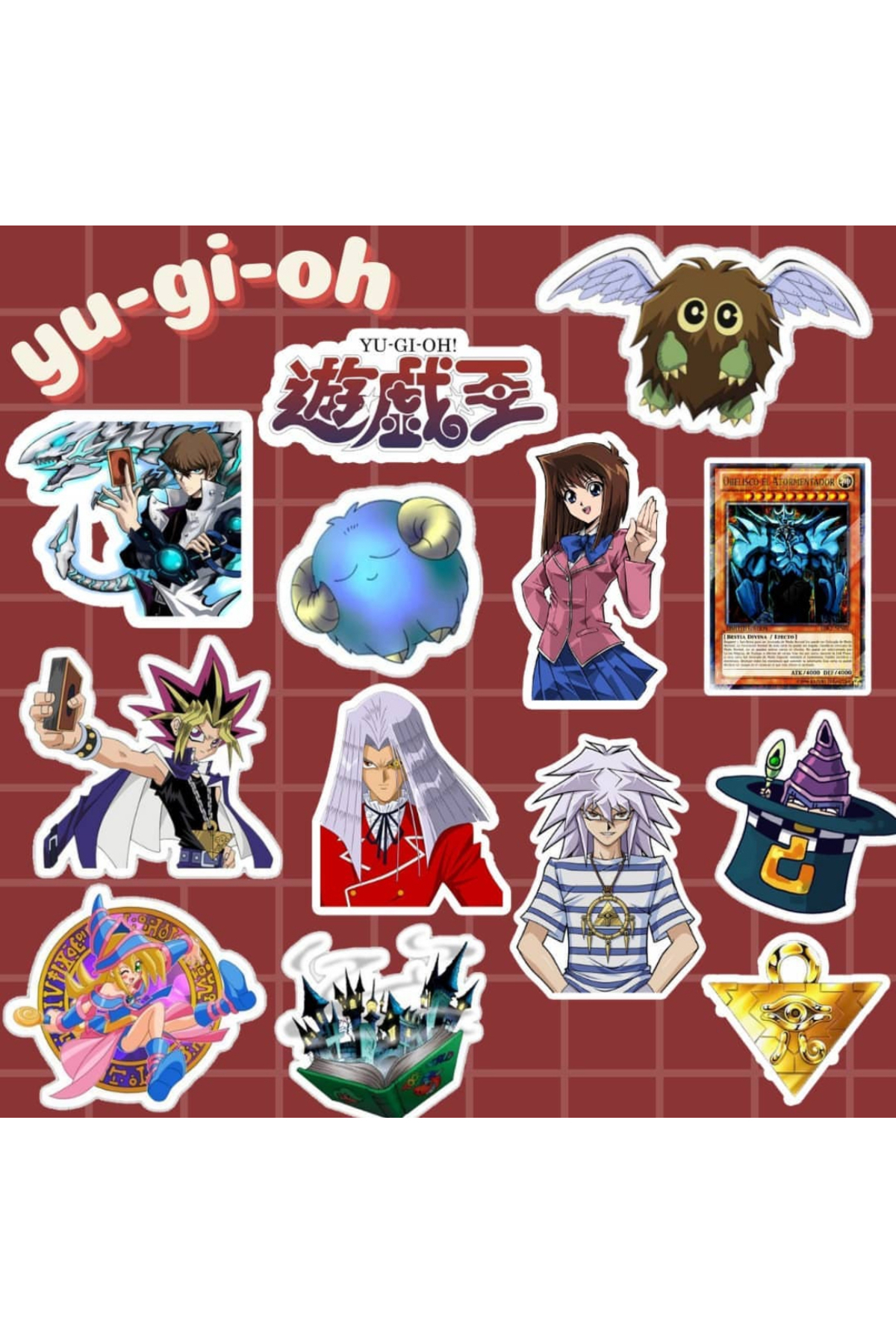 Pufidik Yu-gi-oh Sticker Seti | Laptop Notebook Telefon Etiket Fiyatı ...