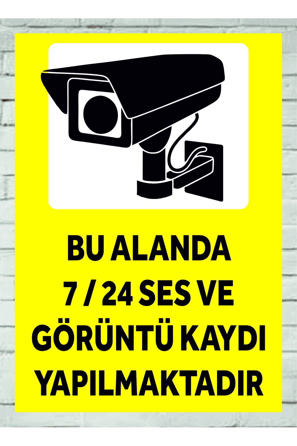 zafrakreklam BU ALANDA 7/24 SES VE GÖRÜNTÜ KAYDI YAPILMAKTADIR TABELA ...