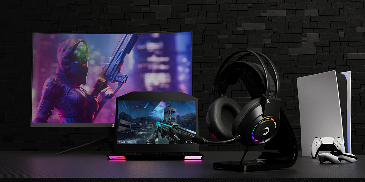 Gamepower Voldon Siyah 7.1 Surround Rainbow Gaming Kulaklık - Fiyatı ...