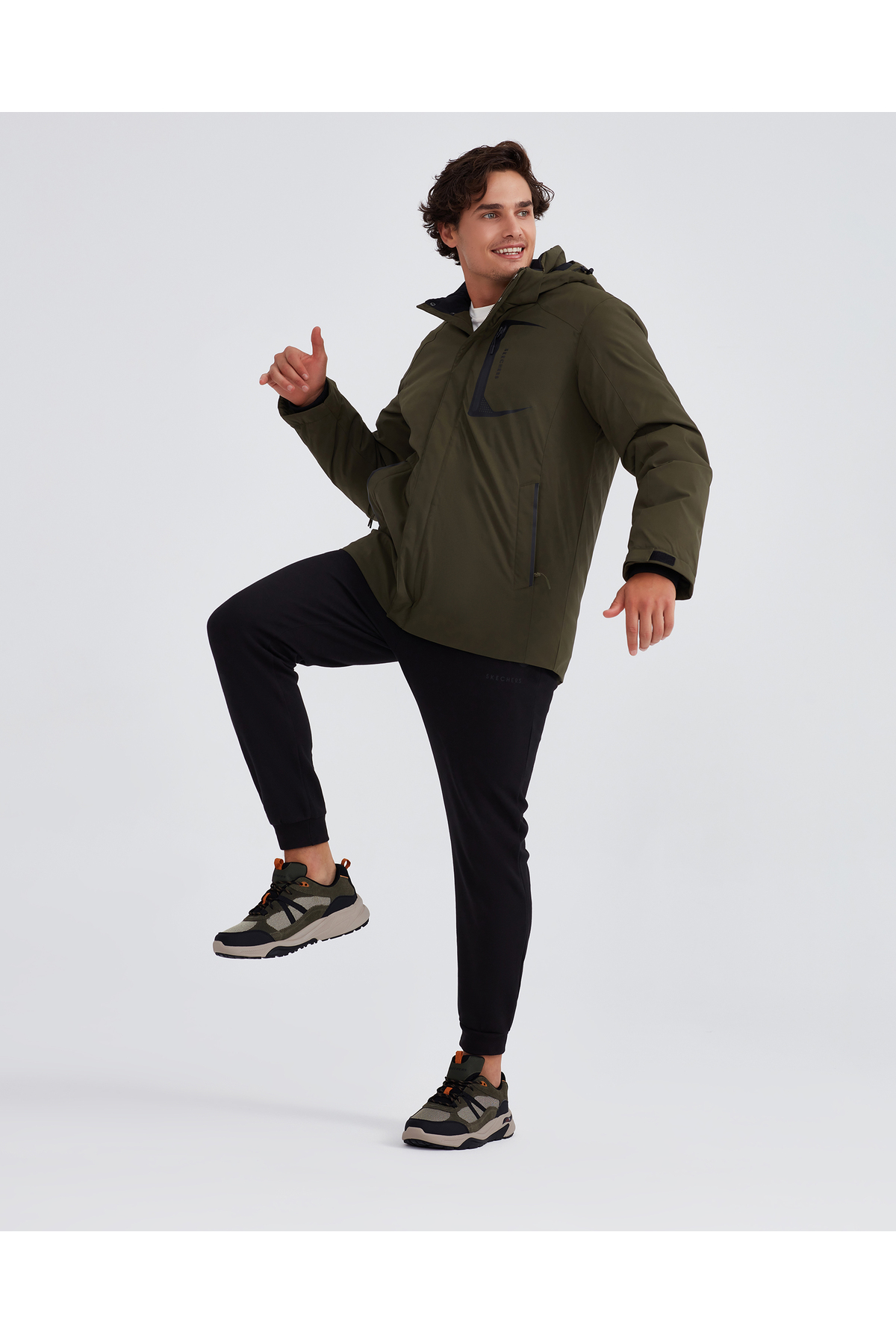 Skechers Arch Fit Calvera - Halsen Erkek Siyah Outdoor Ayakkabı 210477 ...