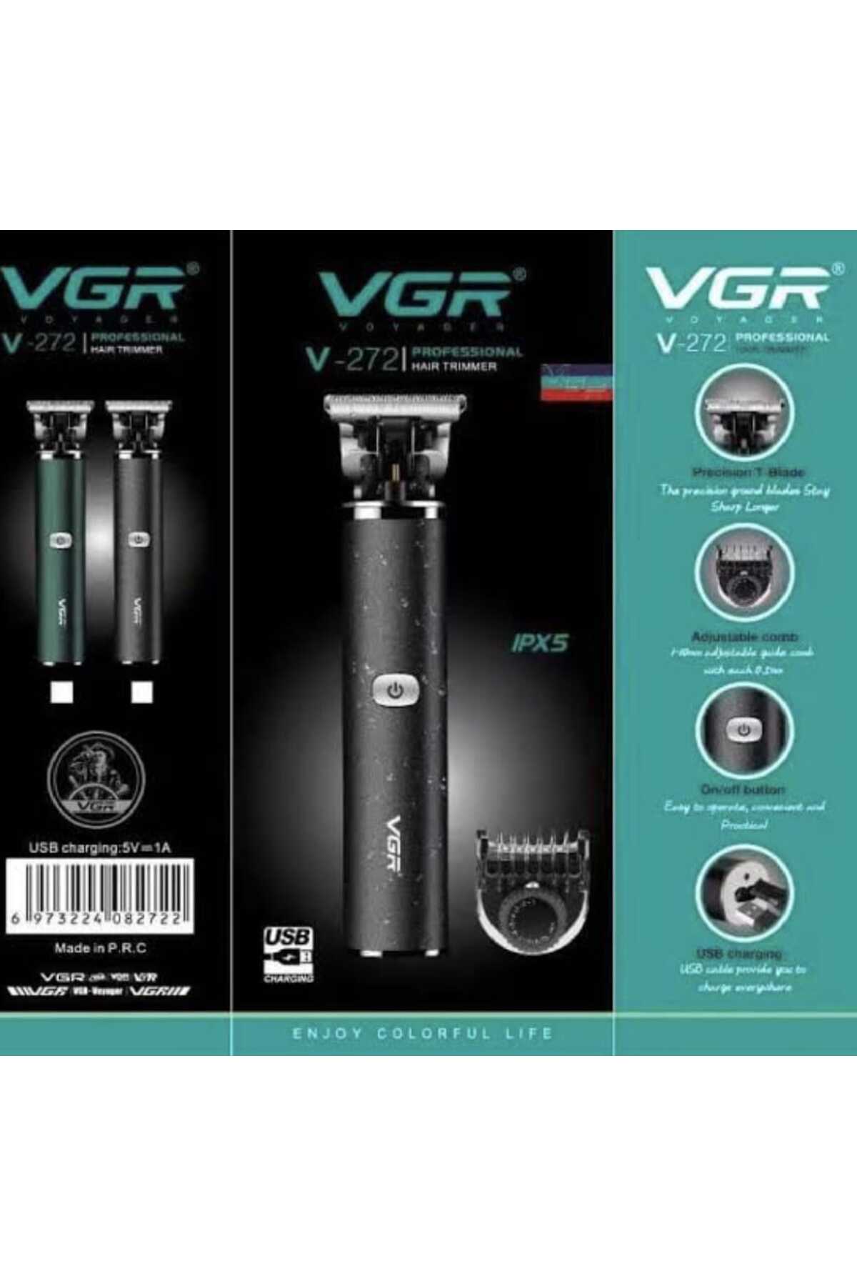 VGR Rgv V-272 Saç Sakal Ense Çizim Ayarlana Bilir Başlık Fiyatı ...