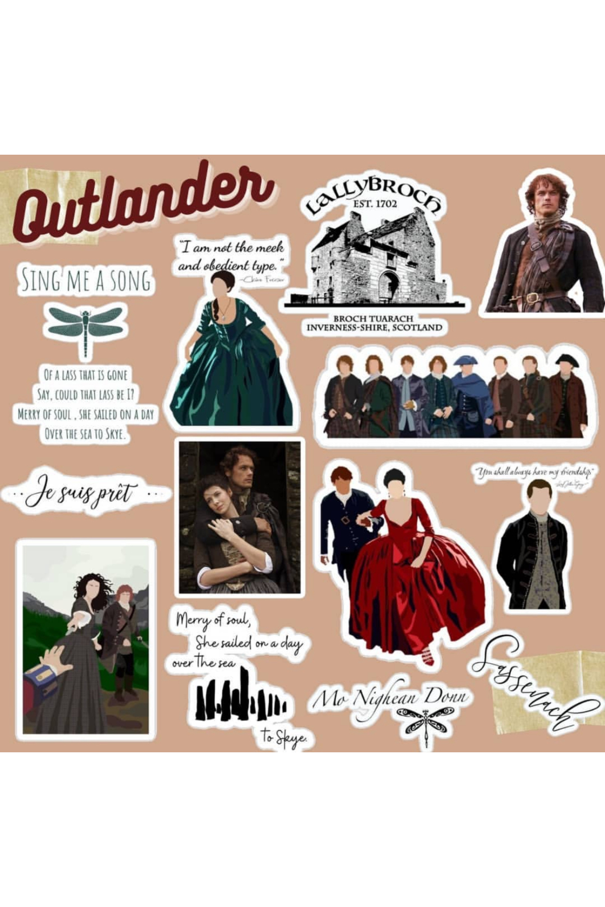 Pufidik Outlander Sticker Seti | Laptop Notebook Telefon Etiket Fiyatı ...