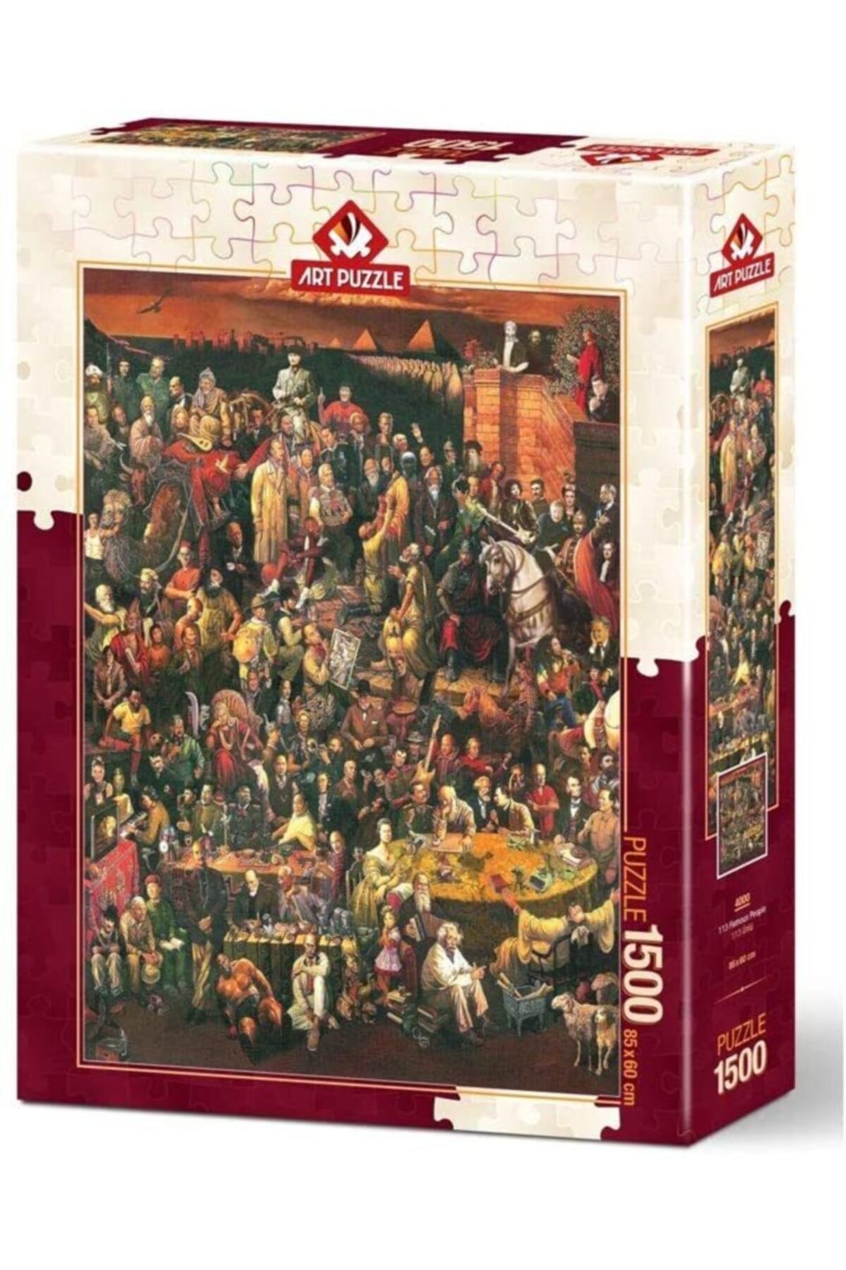 Genel Markalar Puzzle 113 Ünlü 1500 Parça Özel Seri Special Orijinal ...