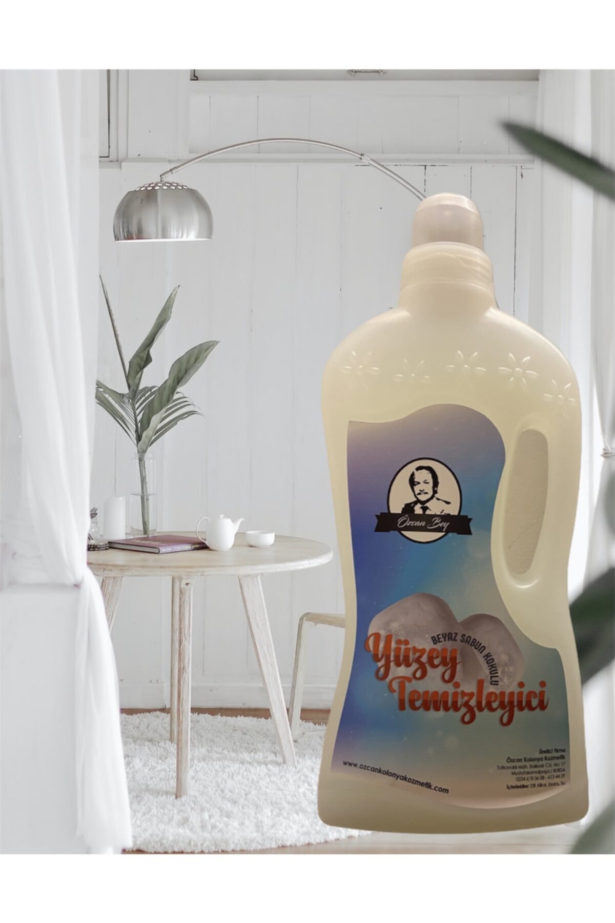 Özcan Bey Beyaz Sabun Kokulu Yüzey Temizleyici 1000 ml Fiyatı, Yorumları - Trendyol