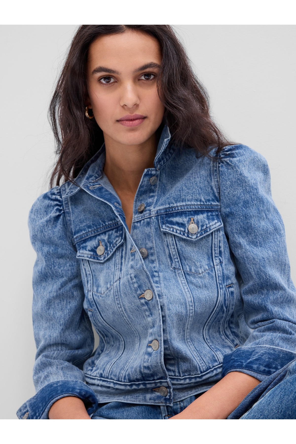 GAP Kadın Mavi Icon Balon Kol Washwell™ Denim Ceket Fiyatı, Yorumları ...