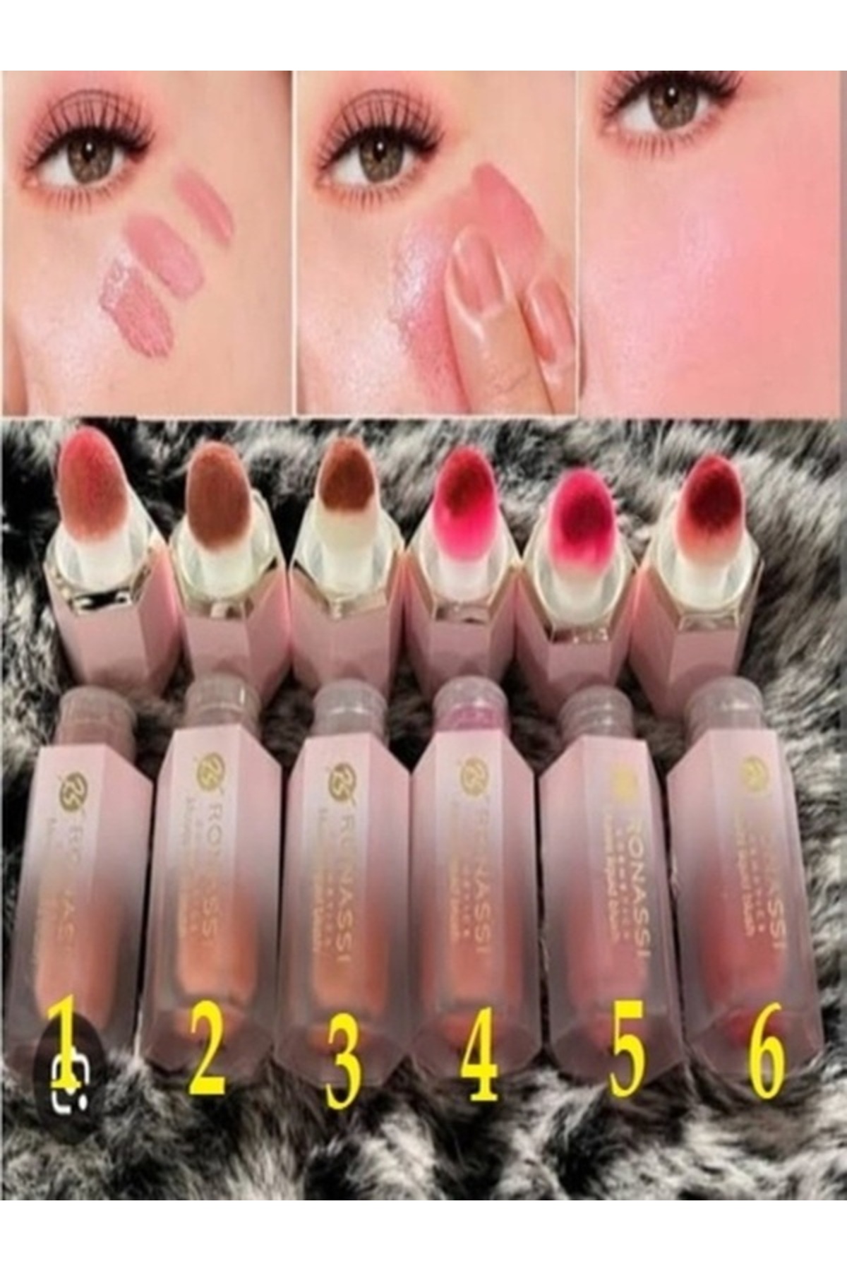 RS Ronassi Cosmetics RONANSİ Mouss Liquid Blush Allık No:06 - Fiyatı ...