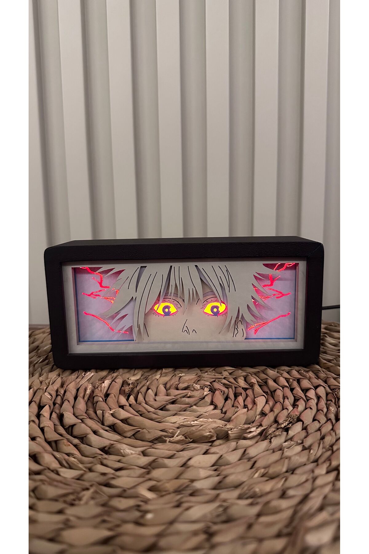 Yubi Design Satoru Gojo , Jujutsu Kaisen - Işık Kutusu, Gölge Kutusu ...