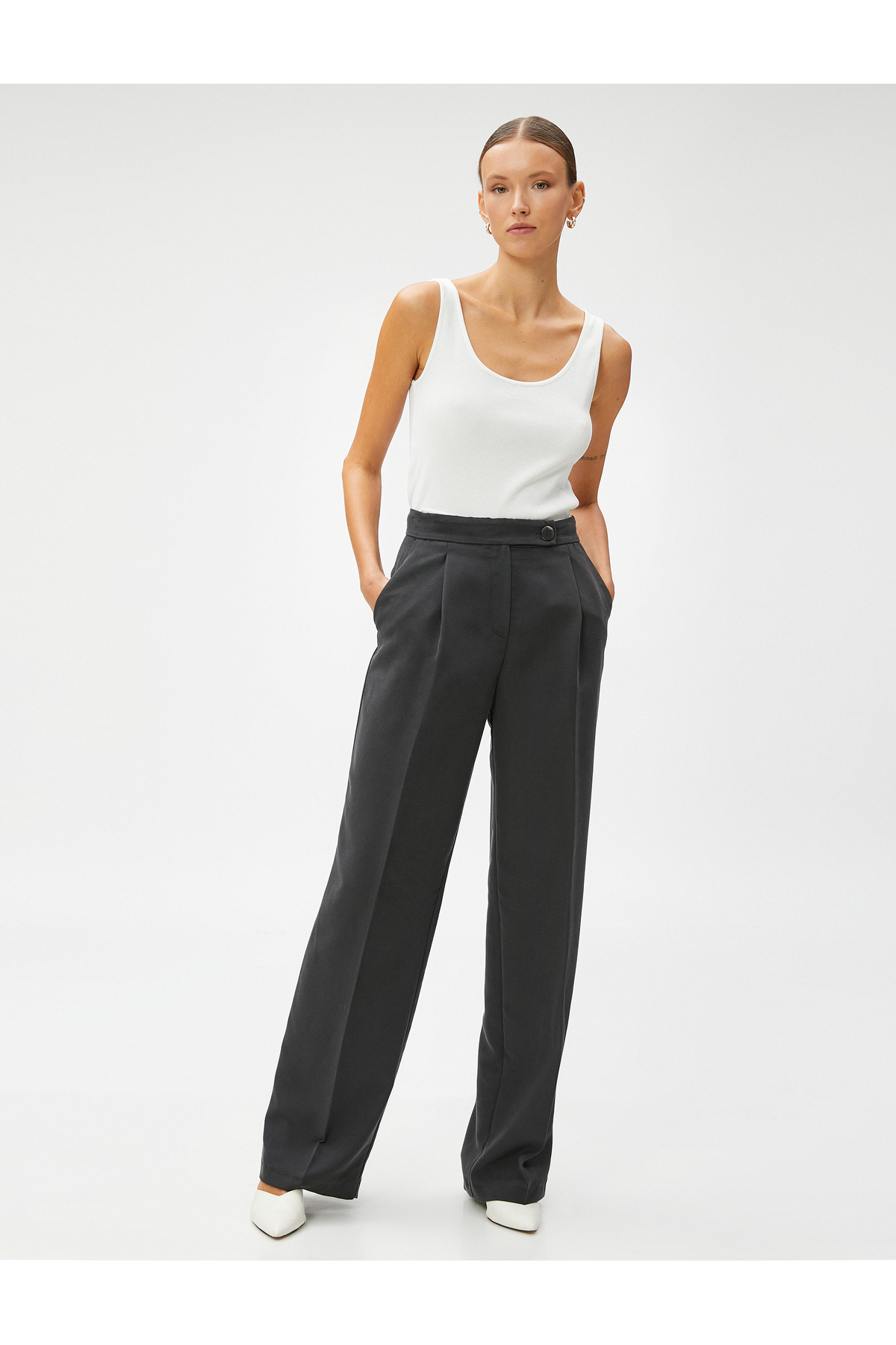 Koton Cepli Palazzo Pantolon Modal Karışımlı Fiyatı, Yorumları - Trendyol