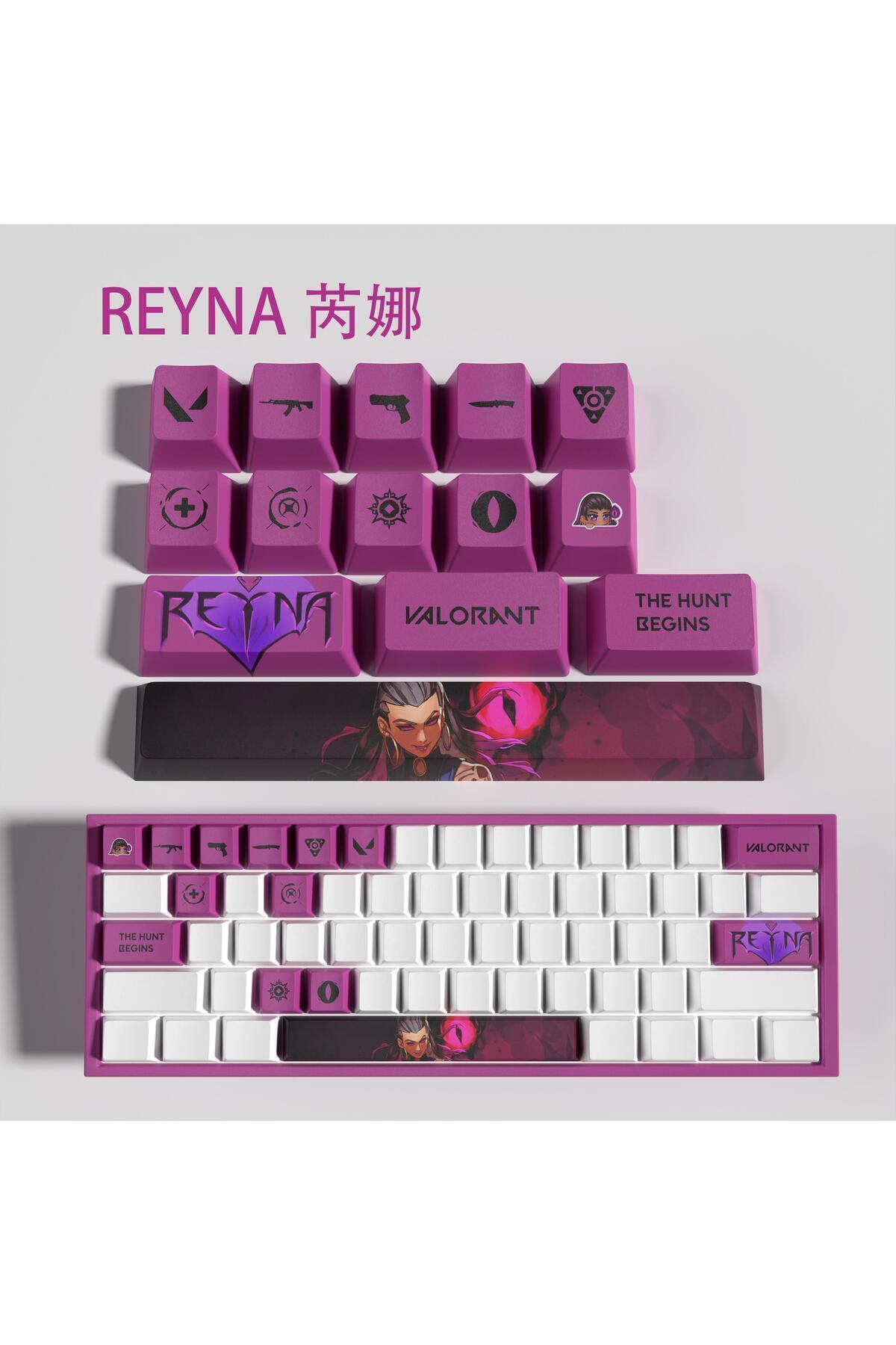 dgnaksesuar Valorant Reyna Keycaps - Mekanik Klavye Tuşu (14 TUŞ ...