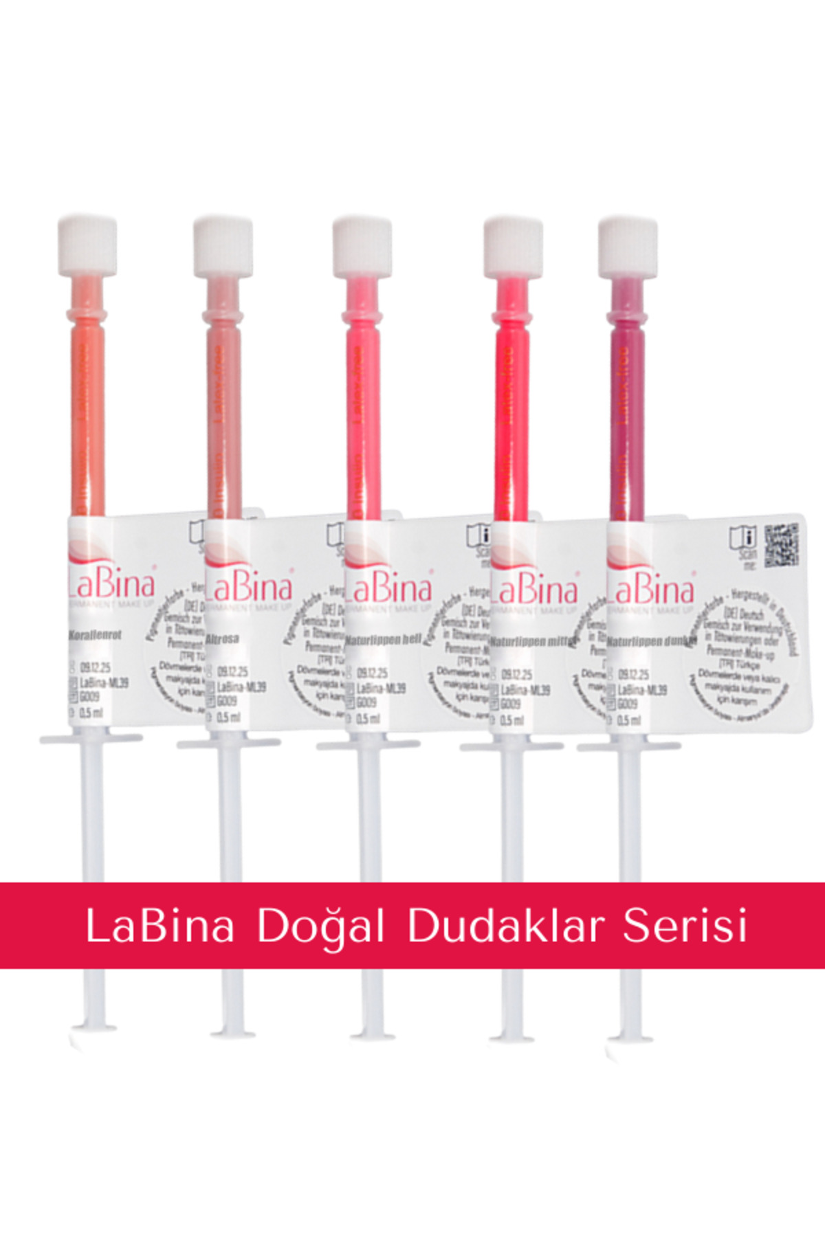 LABİNA LaBina Kalıcı Makyaj Pigmentasyon Boyaları Dudak Renklendirme ...