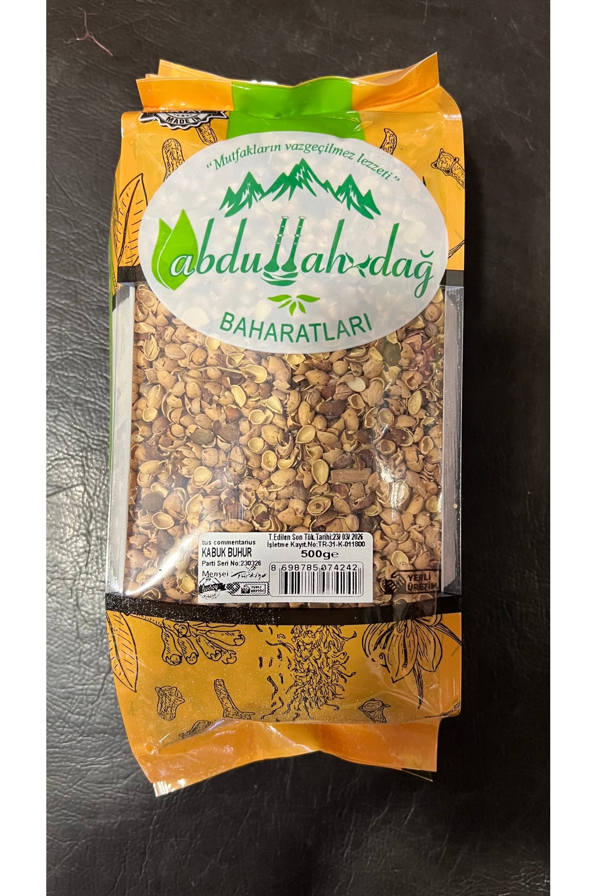 Hacıoğlu baharat Hatay Yöresel Kabuk Doğal Buhur Bahur Pohur Tütsü 500 ...