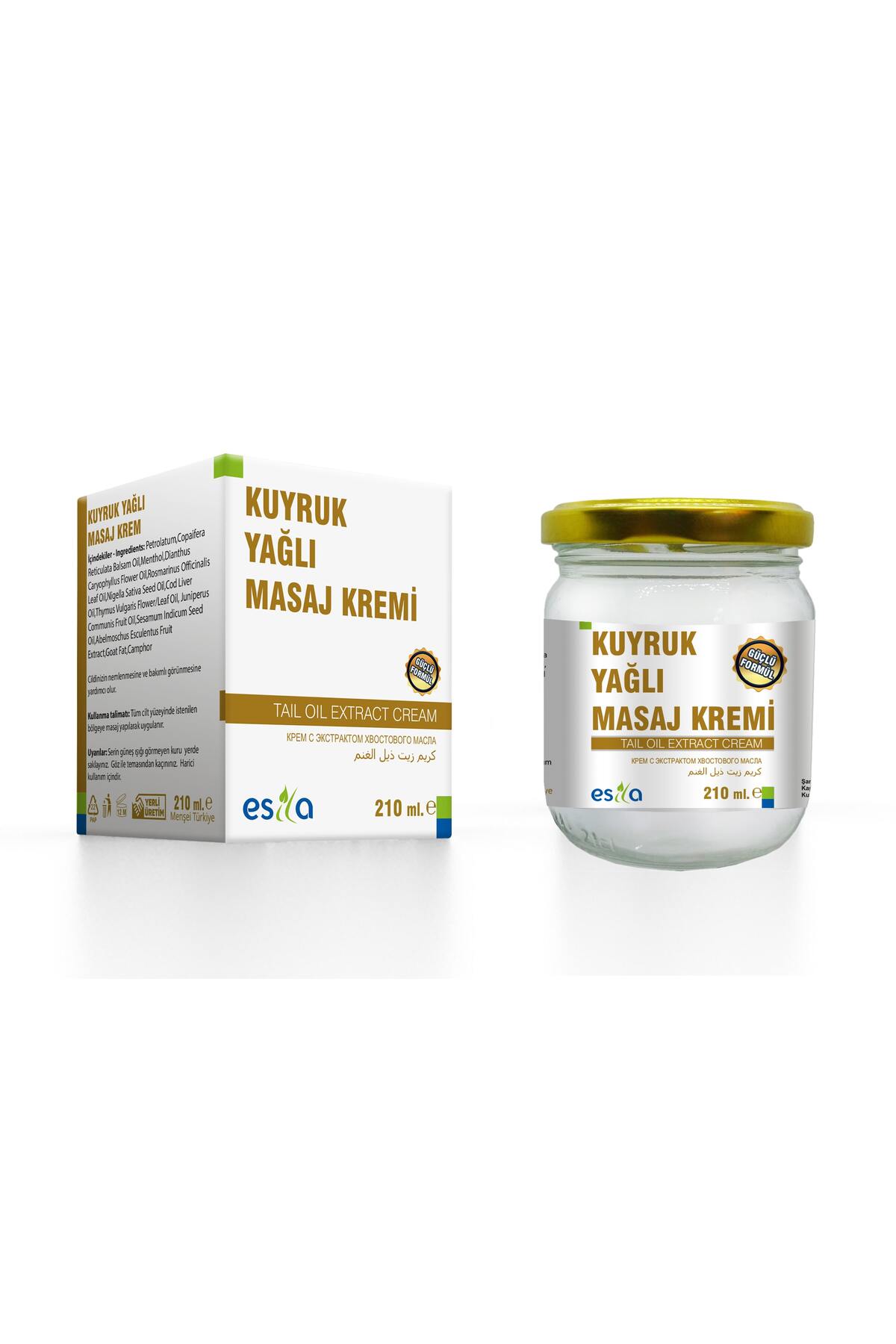 ESİLA Esila Kuyruk Yağlı Masaj Kremi 210 ml Fiyatı, Yorumları - Trendyol