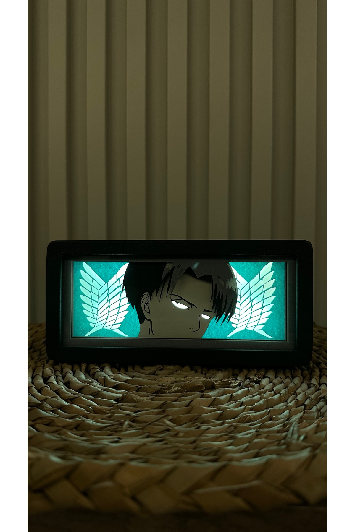 Yubi Design Levi Ackerman , Attack on Titan - Işık Kutusu, Gölge Kutusu ...
