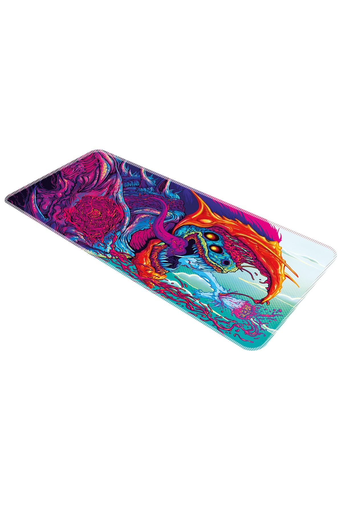 HELİXSUN Hyper Beast Mouse Pad Büyük Boy Renkli Gaming Oyuncu Xl 90x40 ...