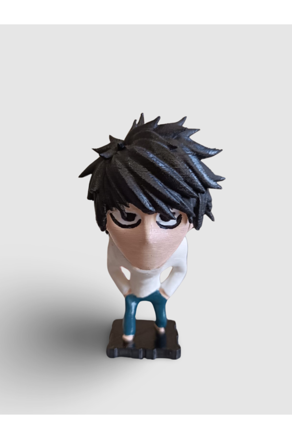 3DLAYERCRAFT Death Note L Chibi Figür - Dedektif L Funko Pop 10 cm ...