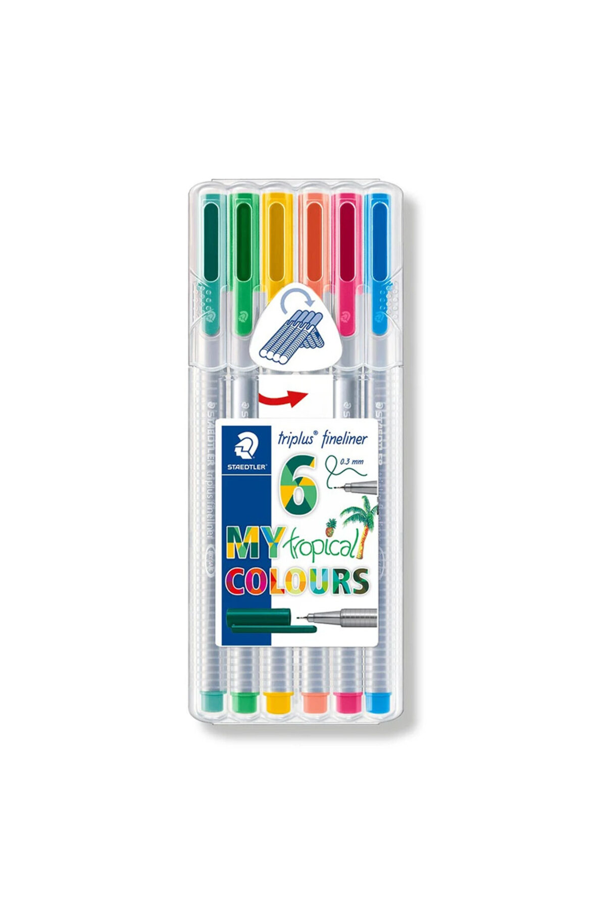 Staedtler Triplus Color Keçeli Kalem Tropikal 6lı 323 Sb6cs4 Fiyatı ...