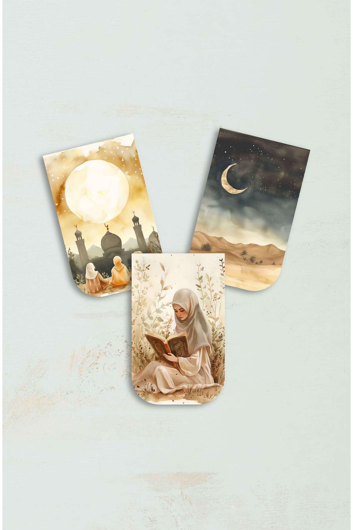 MuslimWalk Beyda – Vintage – 3’lü İslami Mıknatıslı Ayraç - Fiyatı ...