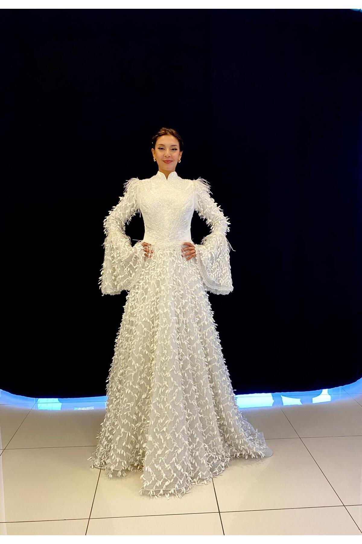 VS MODA TASARIM AKSESUAR Tesettür Gelinlik Fiyatı, Yorumları - Trendyol