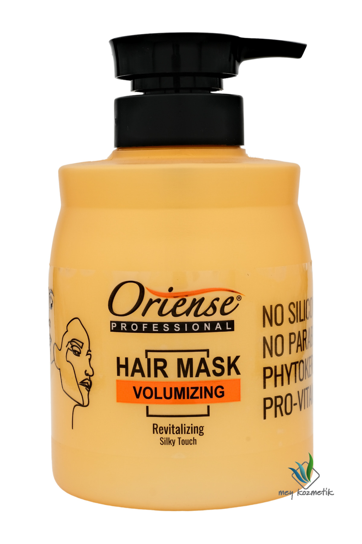 ORİENSE 600ml Saç Maskesi Hacim Verici Volumizing, Pro-vitamin B5 Ve ...