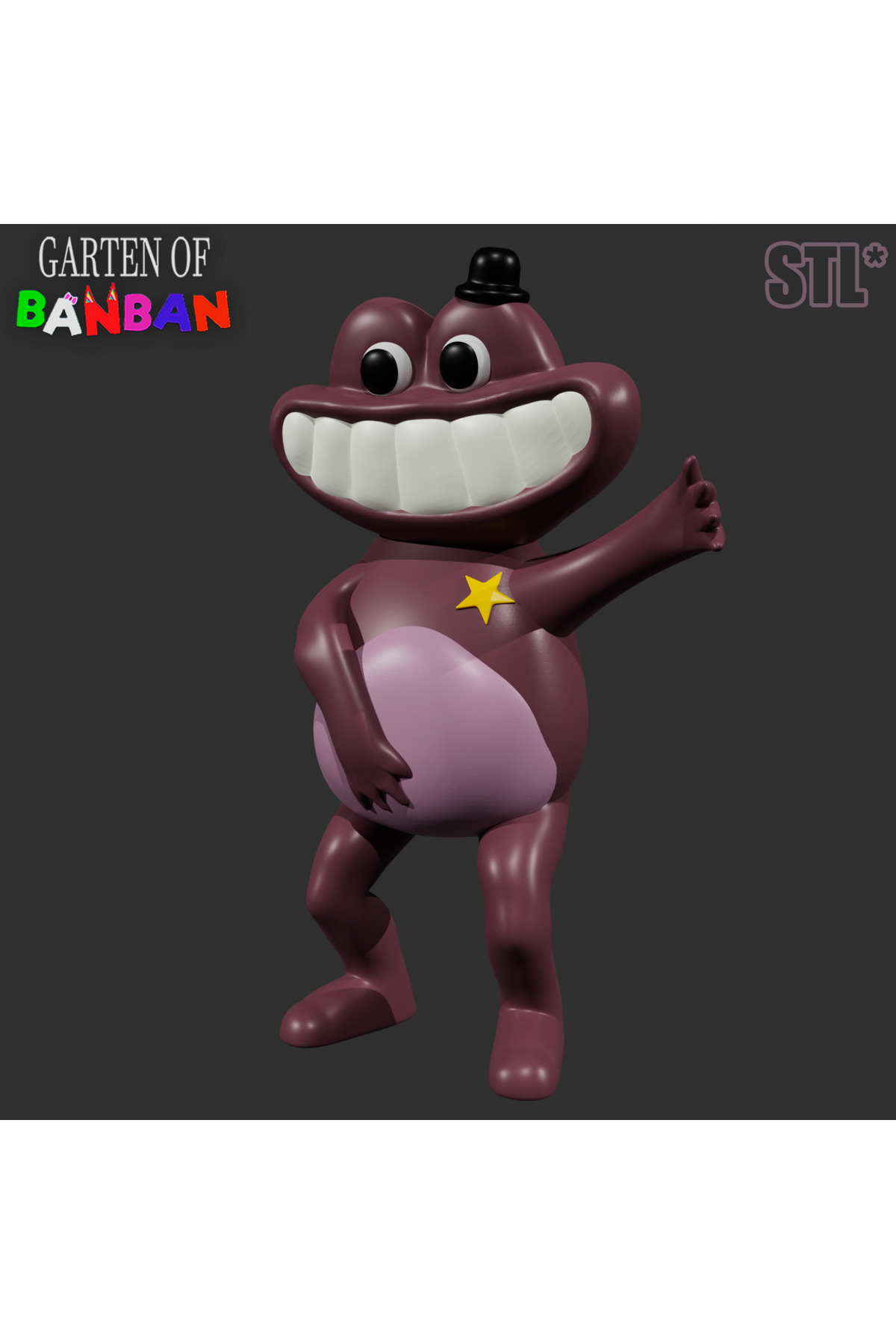 CNQR SHERIFF TOADSTER FROM GARTEN OF BANBAN KAHVERENGİ CANAVAR TOADSTER ...