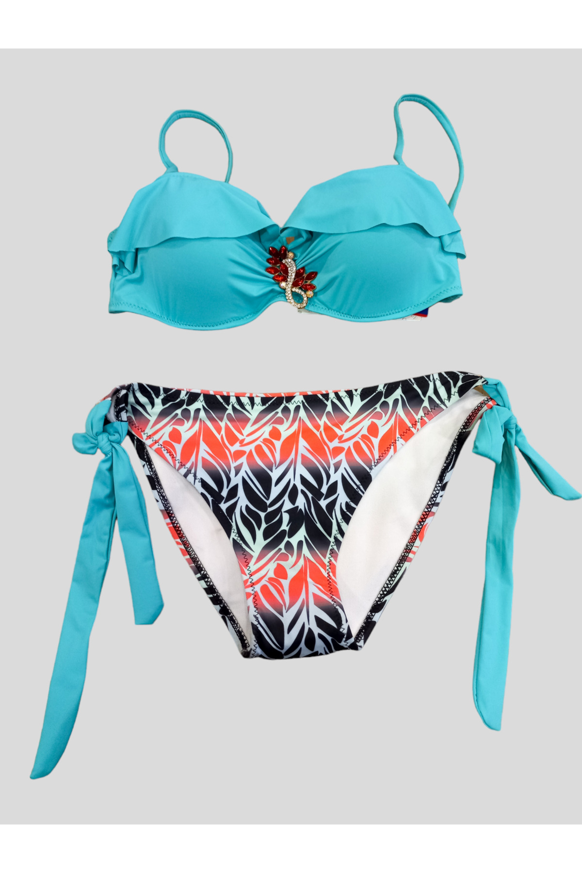 Beach Fashion Beach Fasion Kaplı Straplez Bikini Takım Fiyatı ...