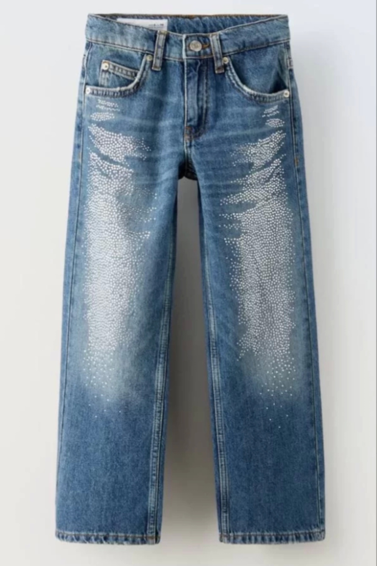Kidmark Çocuk Modası Kız Çocuk Taş Işlemeli Kot Pantolon Fiyatı ...