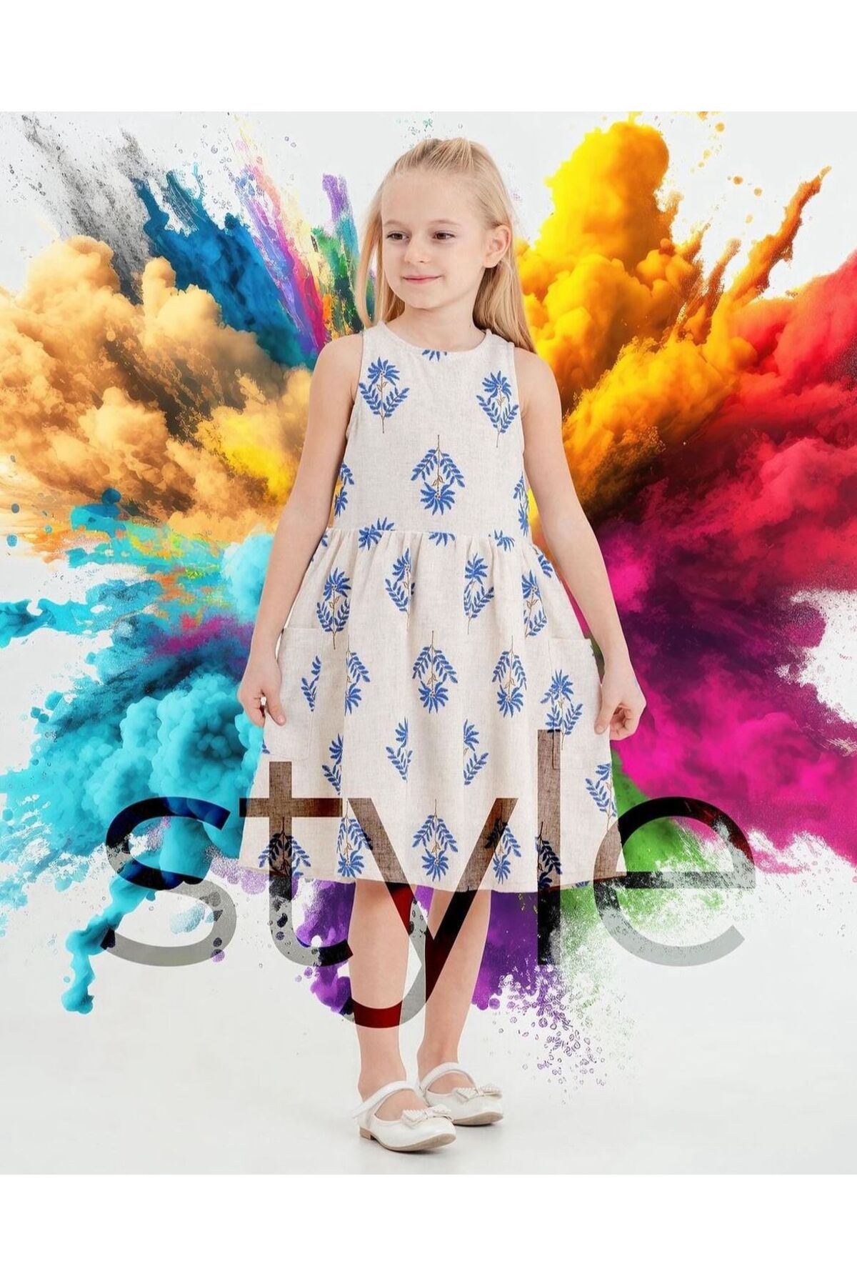 Tuffy Kids KETEN KIZ ÇOCUK ASTARLI ELBİSE Fiyatı, Yorumları - Trendyol