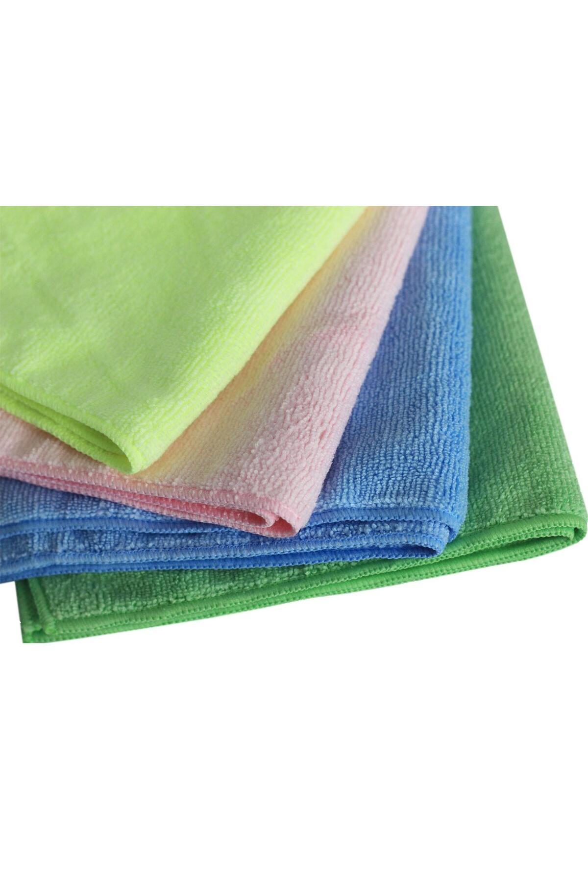 Genel Markalar Spark %100 Mikrofiber Bez Temizlik Toz Oto Mobilya Cam Bezi - 40x40 Cm. - 20 Adet ...