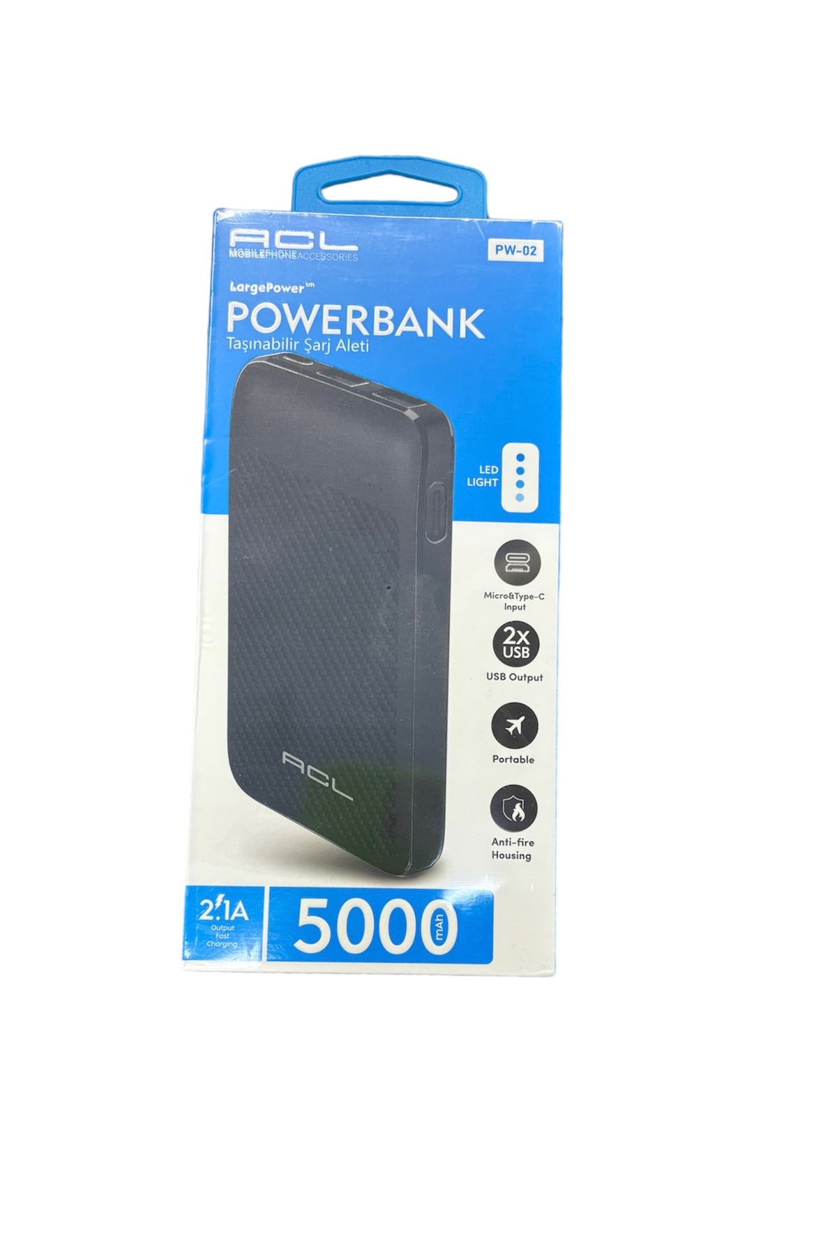 Butik ACL Pw02 5000 Mah Powerbank Taşınabilir Şarj Aleti Fiyatı, Yorumları - Trendyol