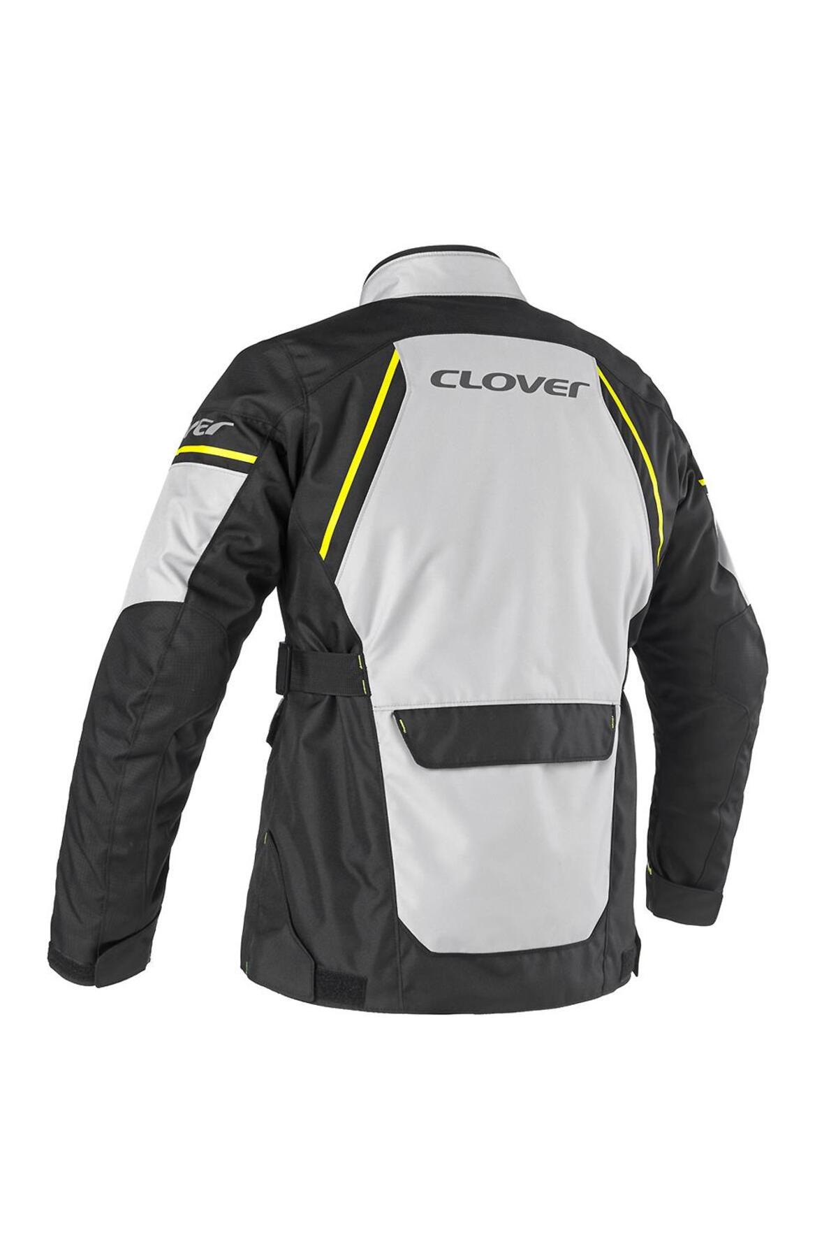 Clover Storm-4 Wp Korumalı Motosiklet Montu Gri / Sarı / Siyah - Fiyatı ...