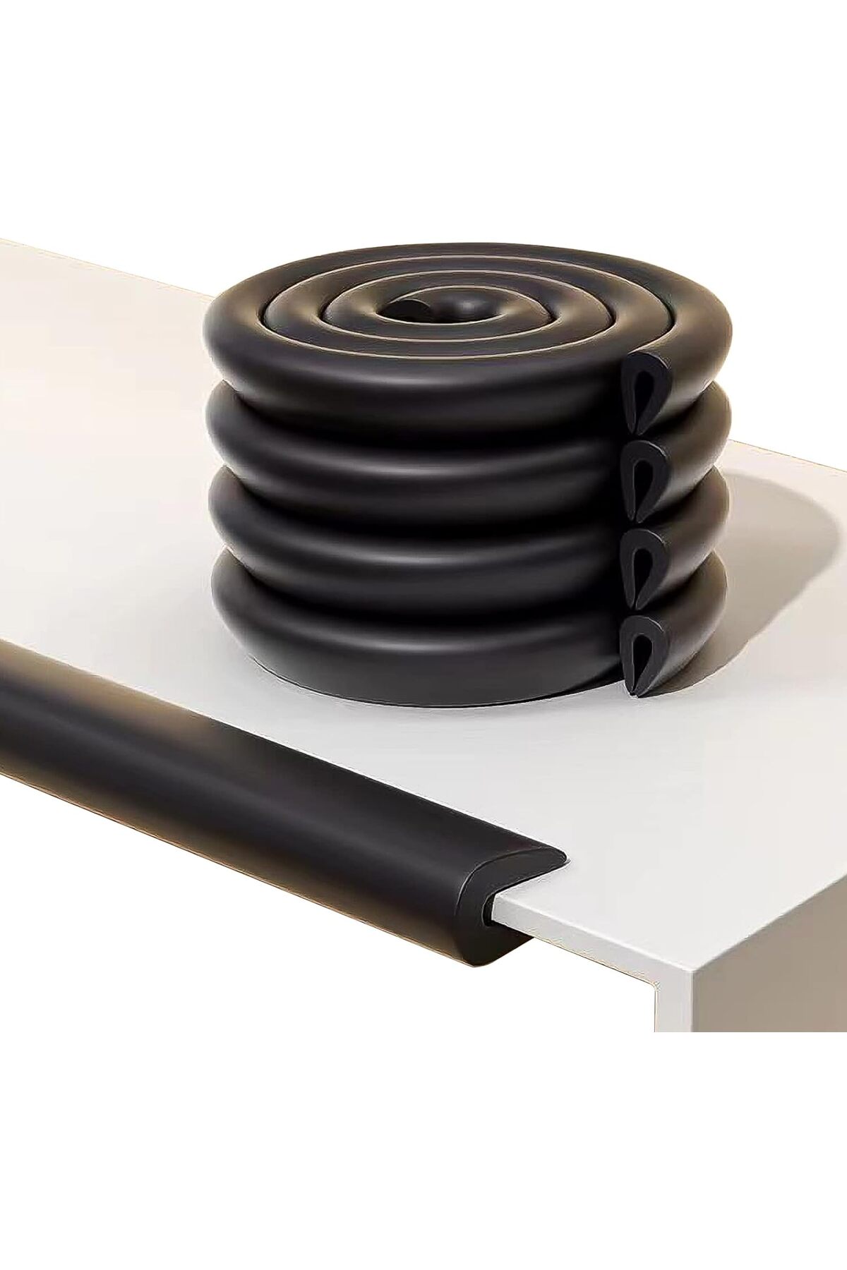 Evokids U Tip Kalın Kauçuk Kenar Koruyucu - Siyah Bebek Çocuk Masa ...