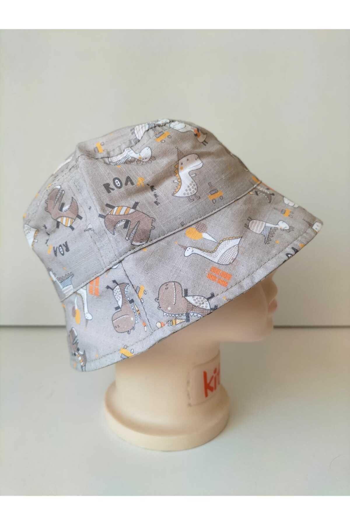Aware Time Kitti 1-3 Yaş Erkek Bebek&çocuk Yazlık Fötr Şapka - Fiyatı ...