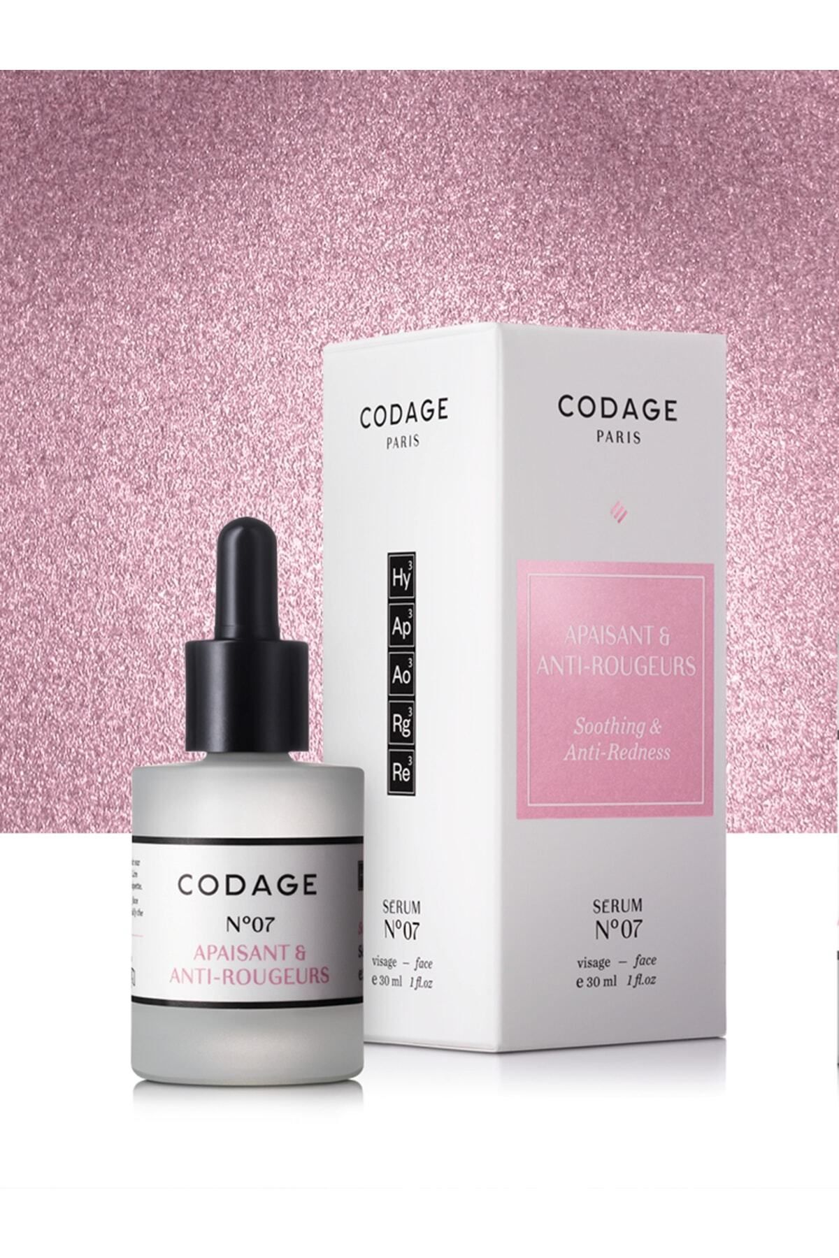 Codage SOOTHING & ANTI-REDNESS SKİN BARRİER REPAİR N°07 SERUM 30 ML ...