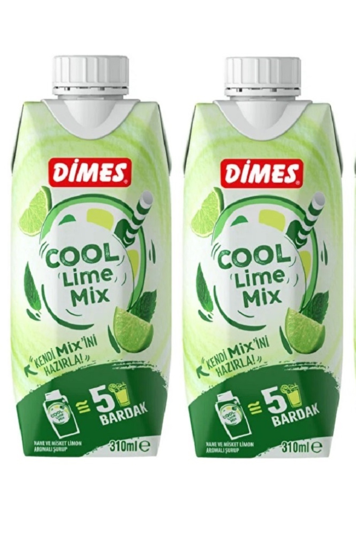 Dimes Cool Lime Mix 310 ml 2'li Paket - Fiyatı, Yorumları