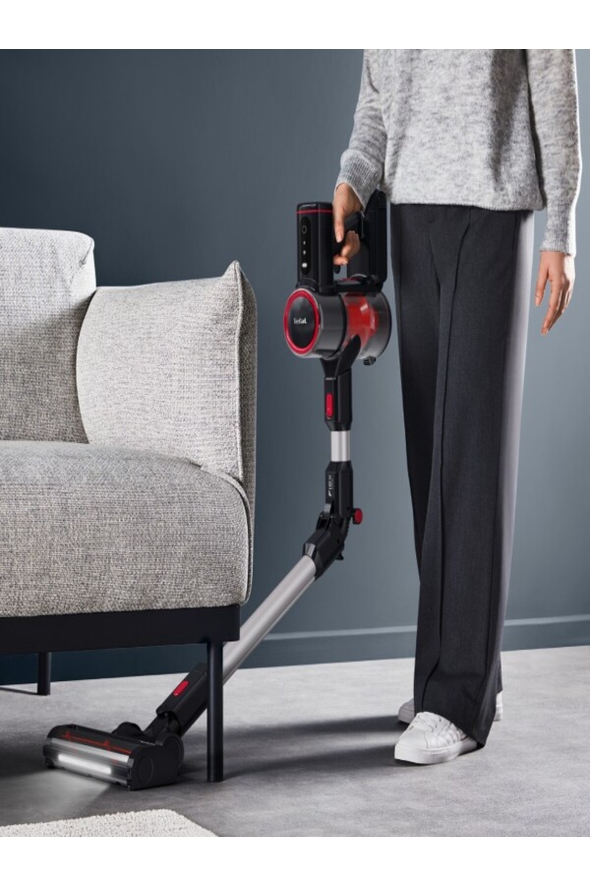 TEFAL TY6T90TR X-FORCE FLEX 8.60 MAX DİKEY SARKLI ELEKTRİKLİ SÜPÜRGE ...